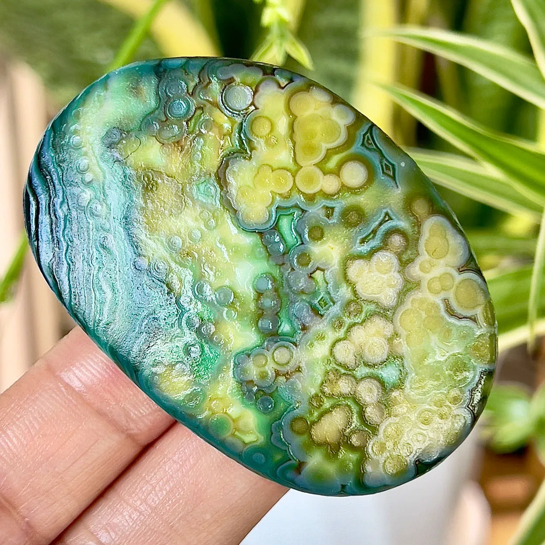 Gorgeous-Agate-Rough-Stone-Natural-Colorful-Agate-Wishing-Agate-Bead ...