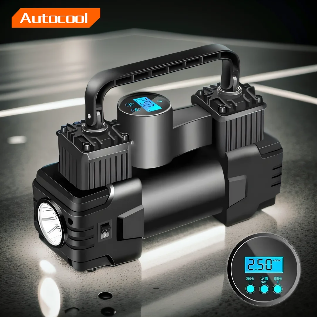 Multi-functional-Vehicle-Mini-Portable-Car-Air-Pump-Digital-Display ...