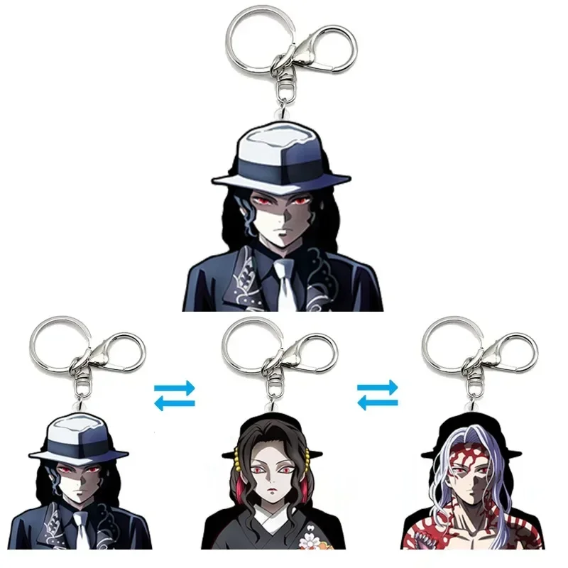 Anime-Demon-Slayer-Kibutsuji-Muzan-Acrylic-Motion-Key-Chains-Creative ...