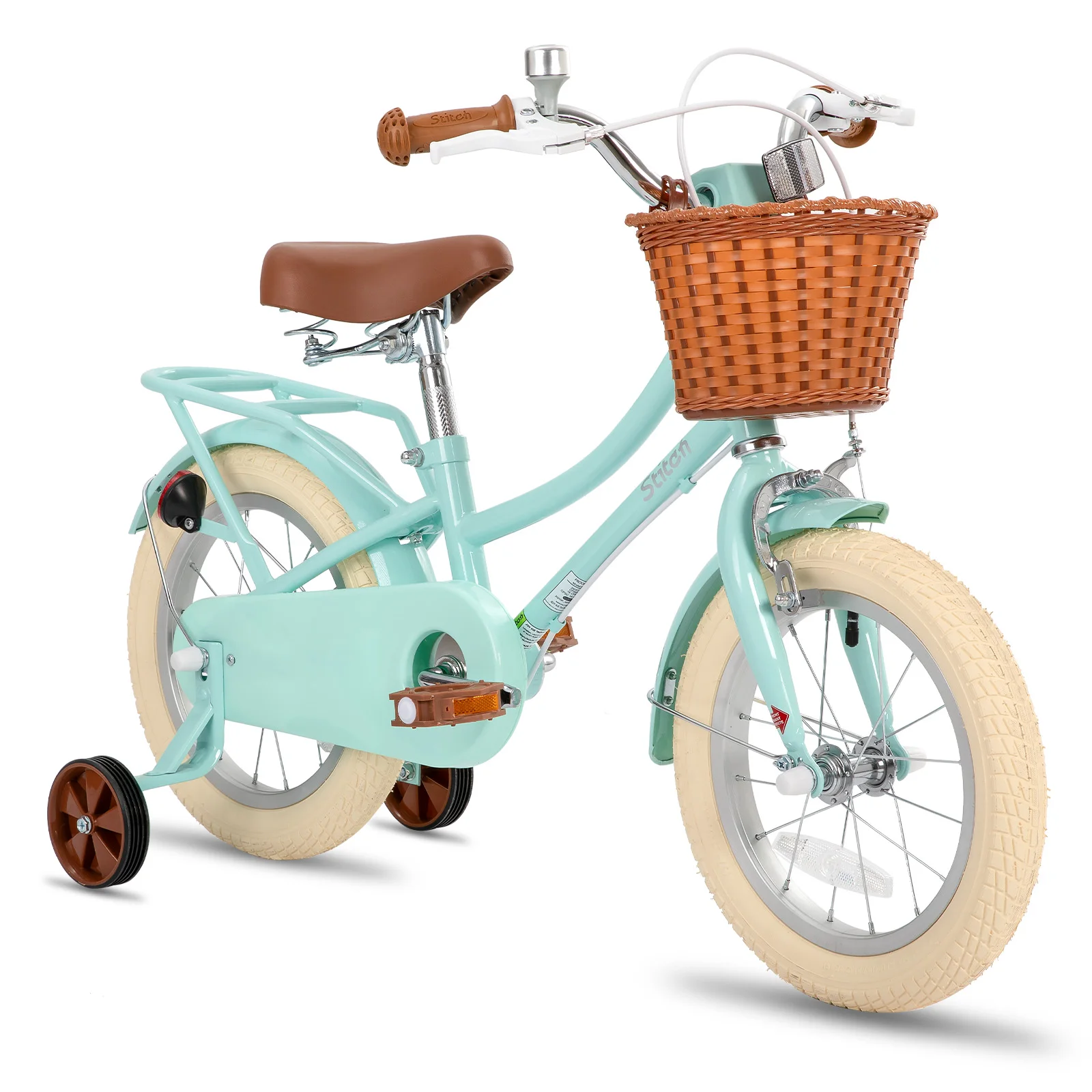 STITCH-Manchi-12-14-16-18-inch-children-s-bicycle-with-basket-and ...