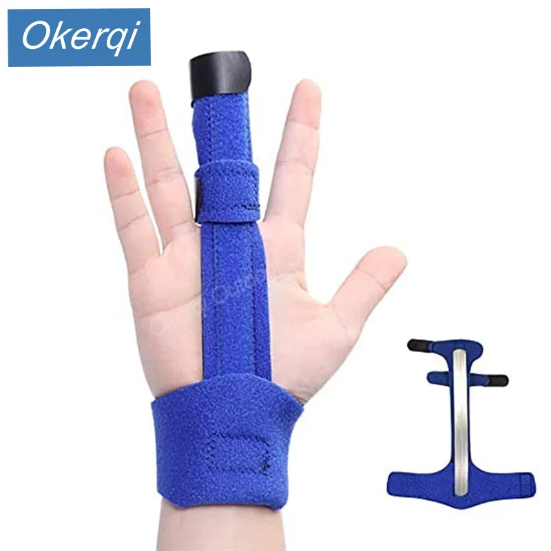 Aluminum-Finger-Splint-Corrector-Brace-Stabilizer-Finger-Support-Guard ...