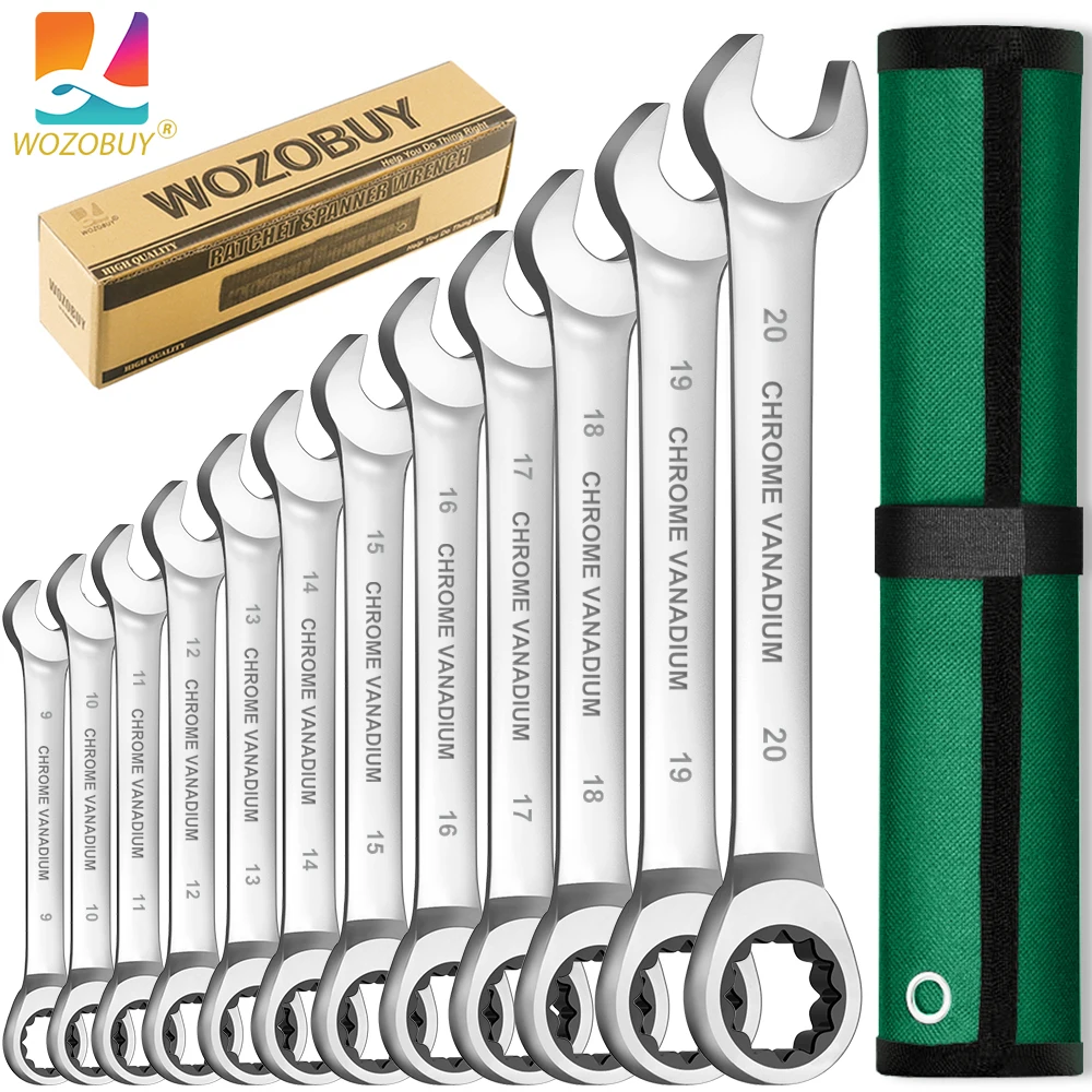 6-12pcs-boxs-keys-set-Wrench-Multitool-Key-Ratchet-Spanners-Set-of ...