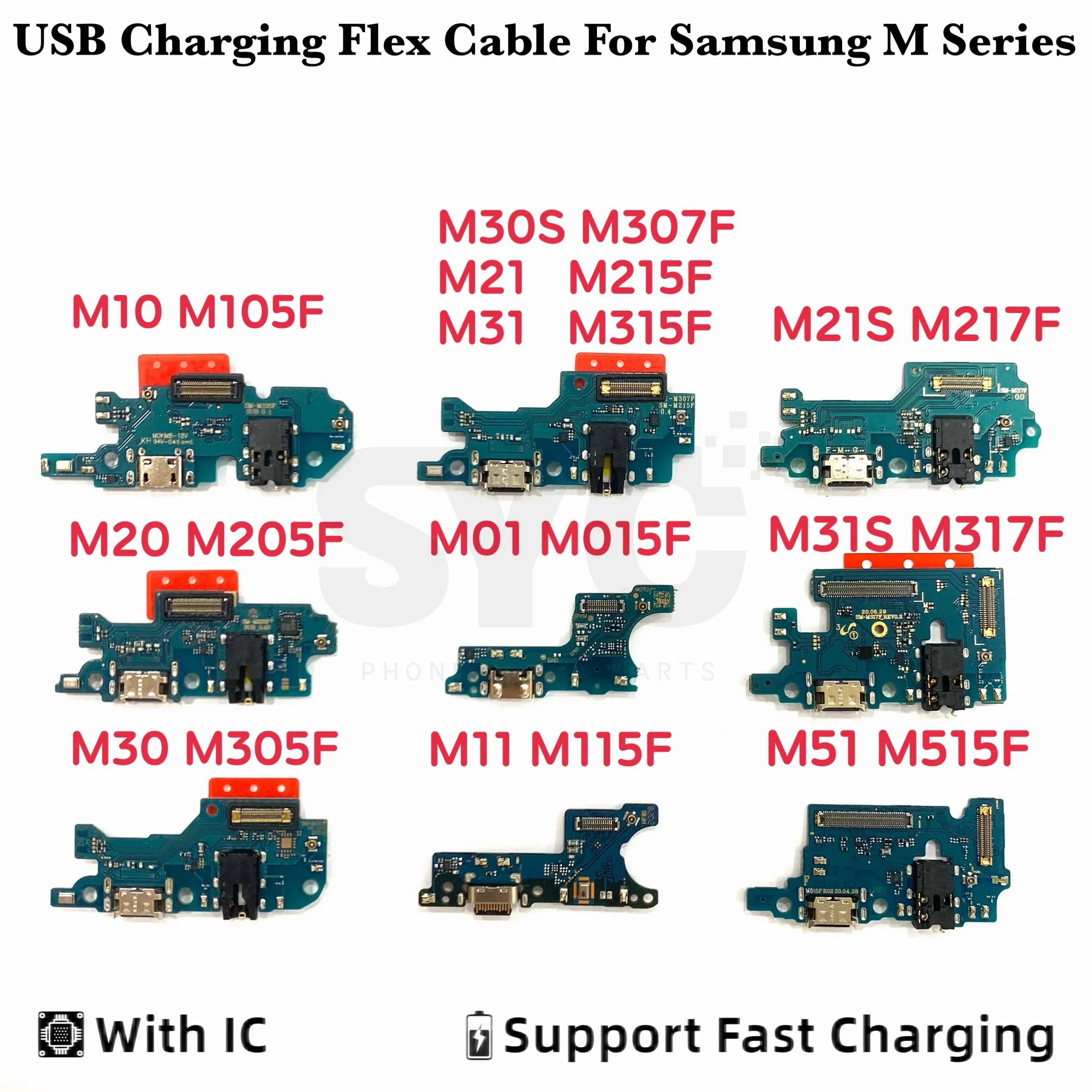 1Pcs USB Charger Charging Dock Connector Port Flex Cable Microphone ...