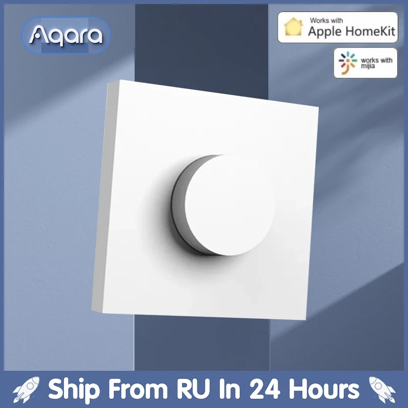 Aqara H1 Smart Dimmer Wireless Rotary Switch Zigbee 3.0 Remote Control For Smart Home Bulb Light ...