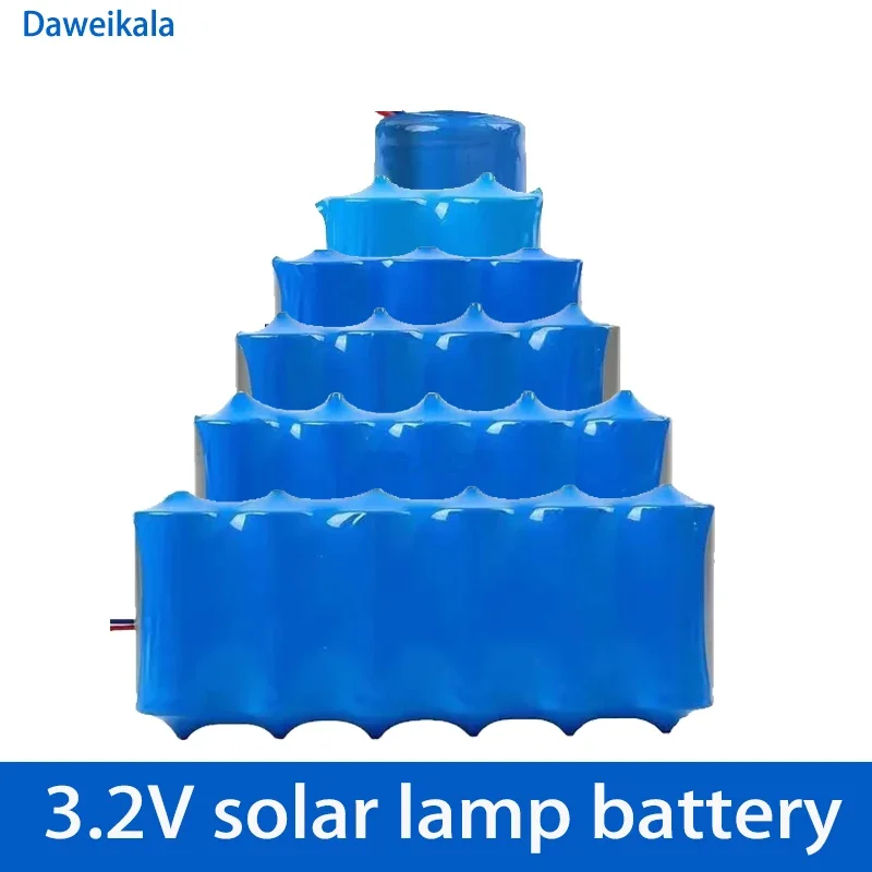 2023-new-solar-lamp-battery-3-2V-large-capacity-lithium-battery-solar ...
