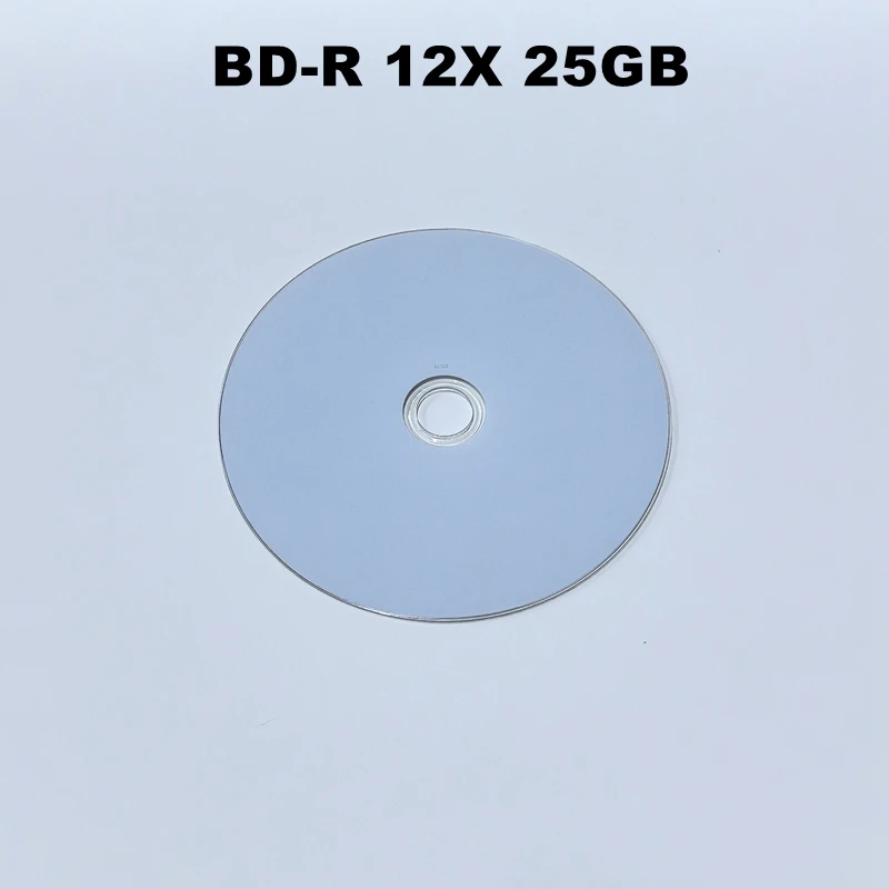 1PCS Ritek BD-R 12X 25GB Printable Blu-ray Blank Disc Recordable 1-12X ...