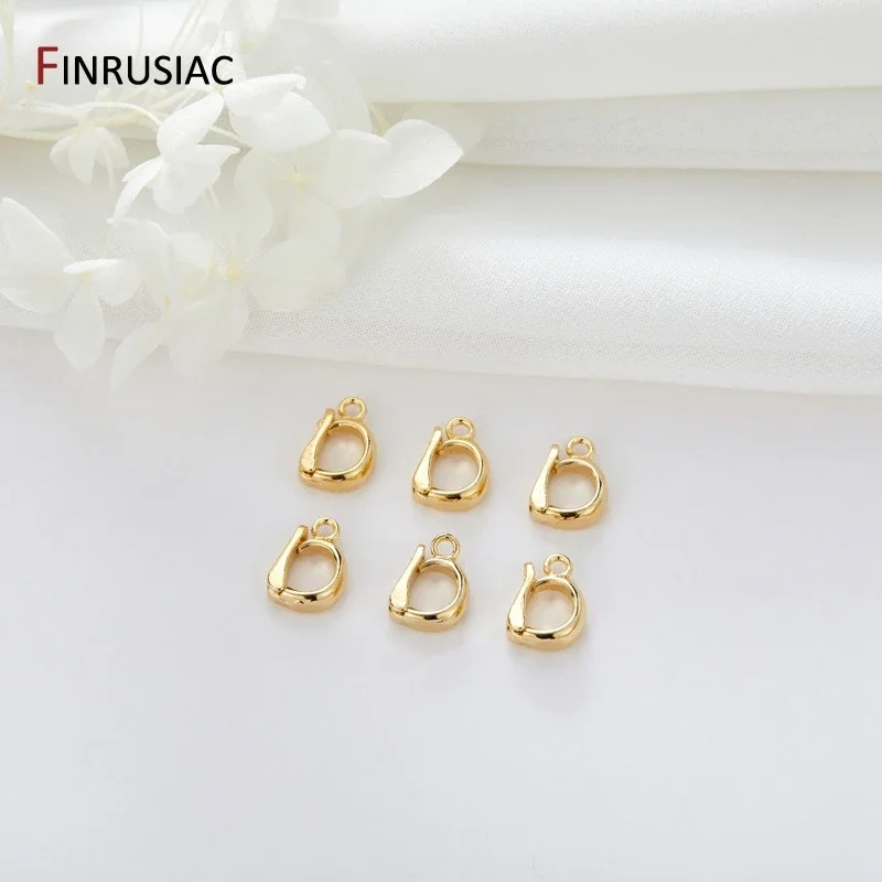 Jewelry-Making-Supplies-14K-Gold-Plated-Brass-Pendant-Bail-Smooth ...