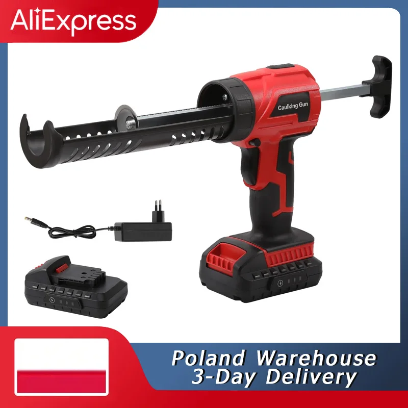 Cordless-Caulking-Gun-4-Adjustable-Speed-Electric-Caulk-Adhesive-Gun ...
