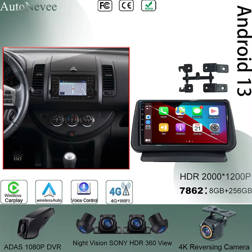 Car-Radio-For-Nissan-Note-2005-2012-Android-Stereo-Multimedia-Player ...
