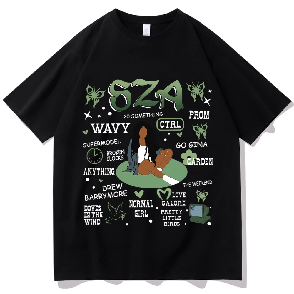 Sza-Ctrl-Album-Shirt-Sza-Music-Shirt-Sza-Merch-Sza-Print-Shirt-Gift-for ...