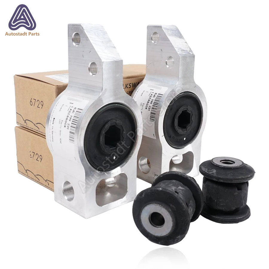 3C0 199 231 4PCS Aluminium Suspension Engine Control Arm Bushing ...