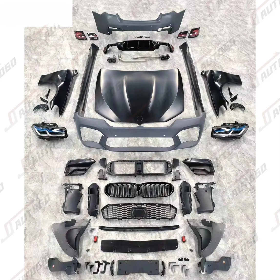Factory Hot Sale Body Kit for 5 Series 525i 528i 530i 535i 540i 550i ...
