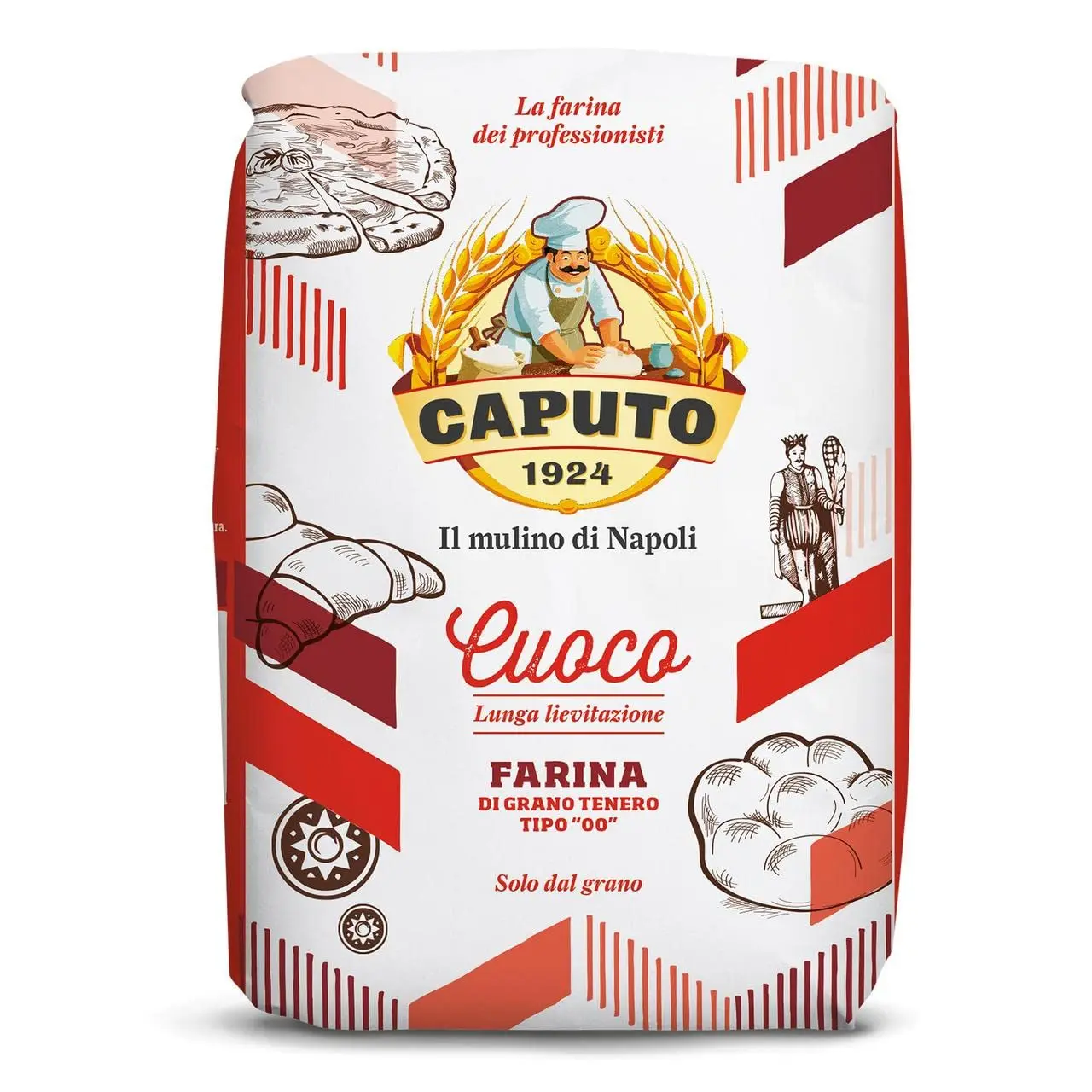 Caputo-Italian Flour Premium type "0" Cook-pack of 1kg (2) - AliExpress 2