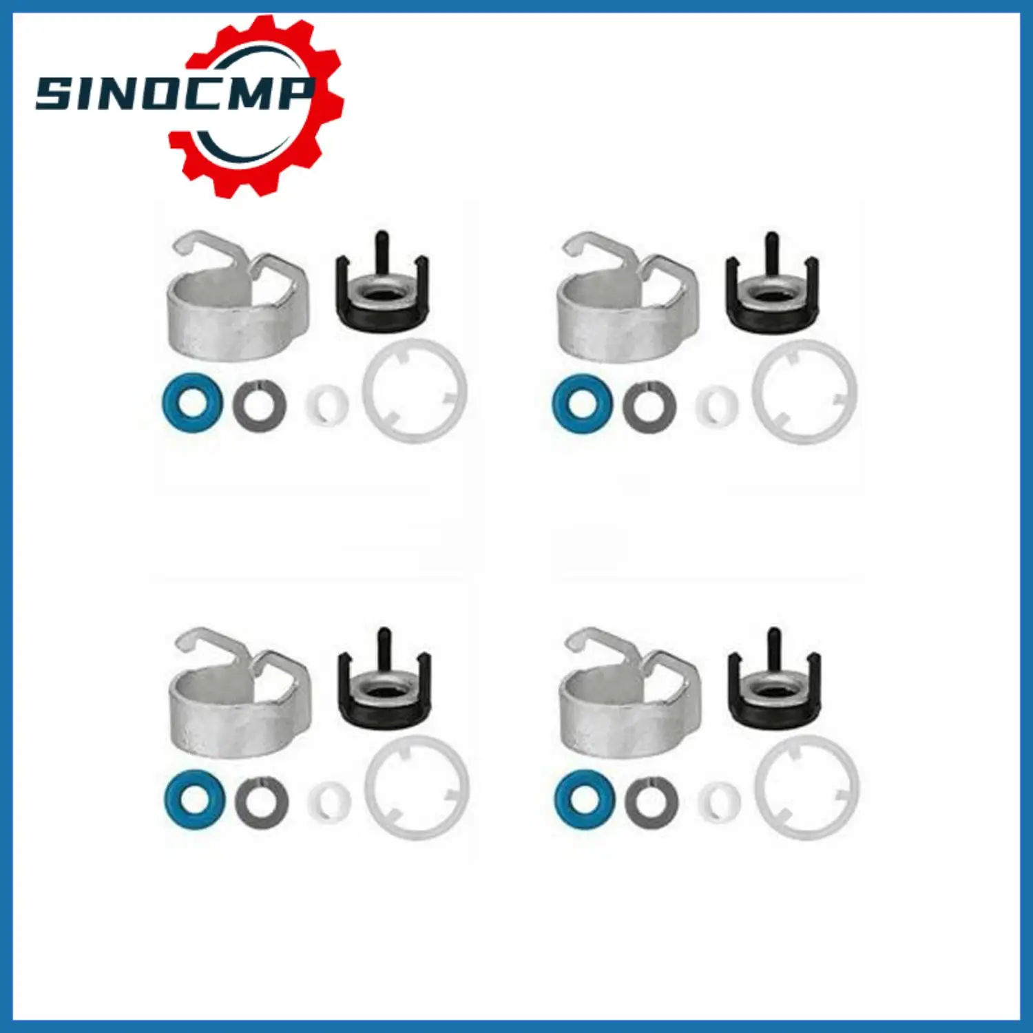 4pcs Fuel Injector O-ring Seal Repair Kit 06H998907A 06J 998 907D For ...