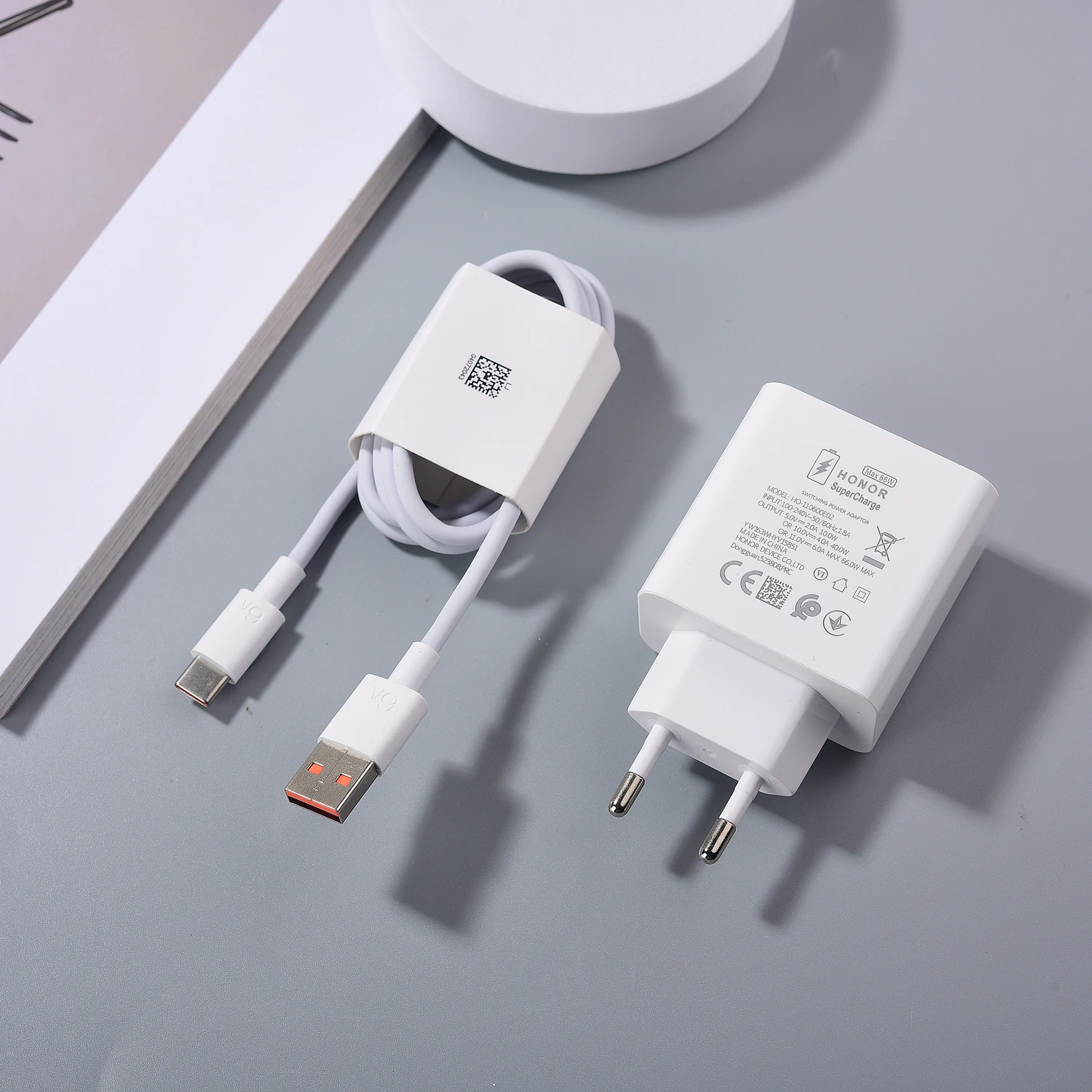 EU-US-Plug-Original-66W-Fast-Charger-For-Honor-90-70-80-Pro-SuperCharge ...