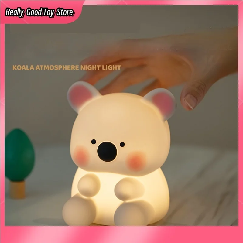 Cute-Koala-Creative-Clap-Lamp-Bedside-Sleeping-Desk-Lamp-Dormitory ...