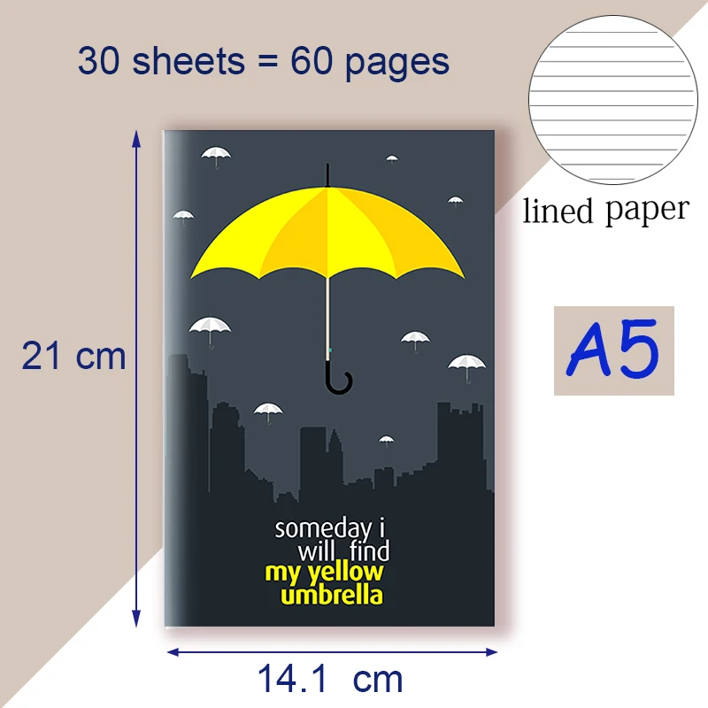 Umbrella Writing Template