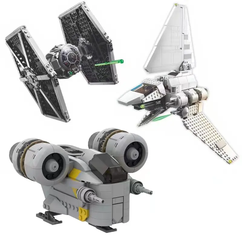MOC-STAR-MINI-razor-crest-WARS-Tie-Fighter-Empire-Shuttle-Building ...