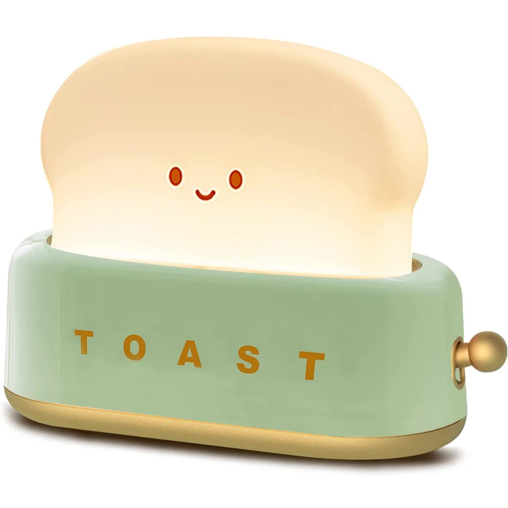 Night Light Children Usb Charging Toaster | New Led Night Light Bread ...