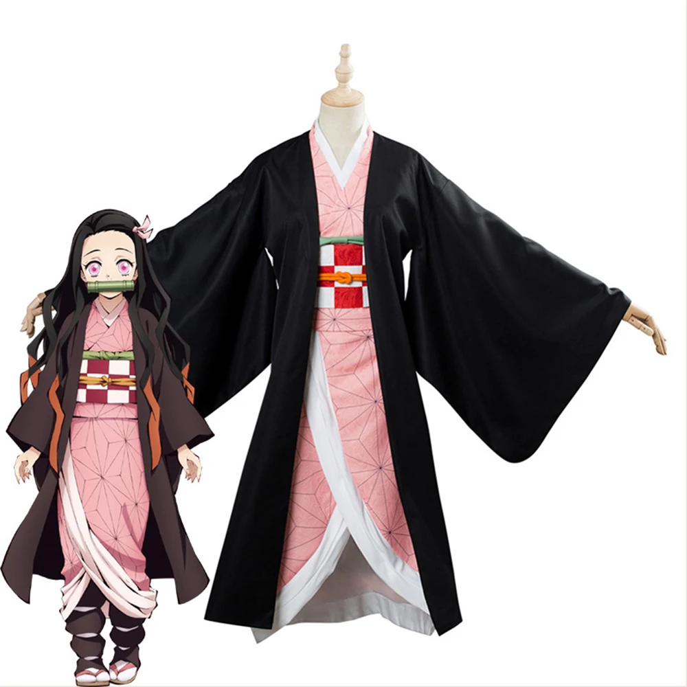 Disfraz de Demon Slayer para niños y adultos, disfraz de Anime de ...