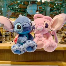 Disney Stitch anioł wypchane pluszowe zabawki Kawaii Lilo i Stitch ...