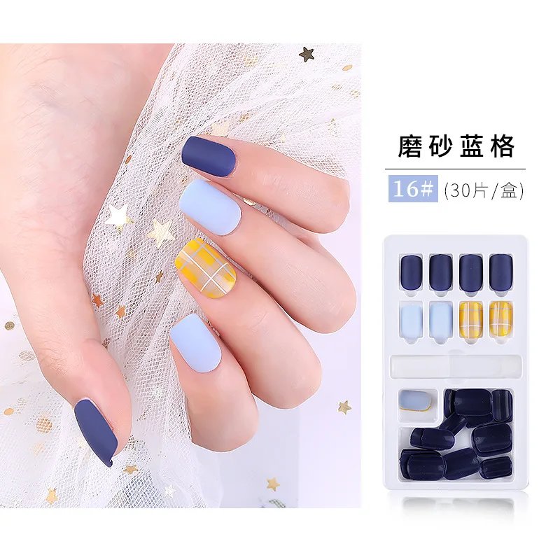 30pcs-box-removable-artificial-nail-tip-set-full-set-of-short-nail ...