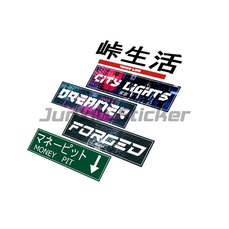 Japanese Tokyo JDM Slap Car Stickers Funny Motorcycle Caravan ...