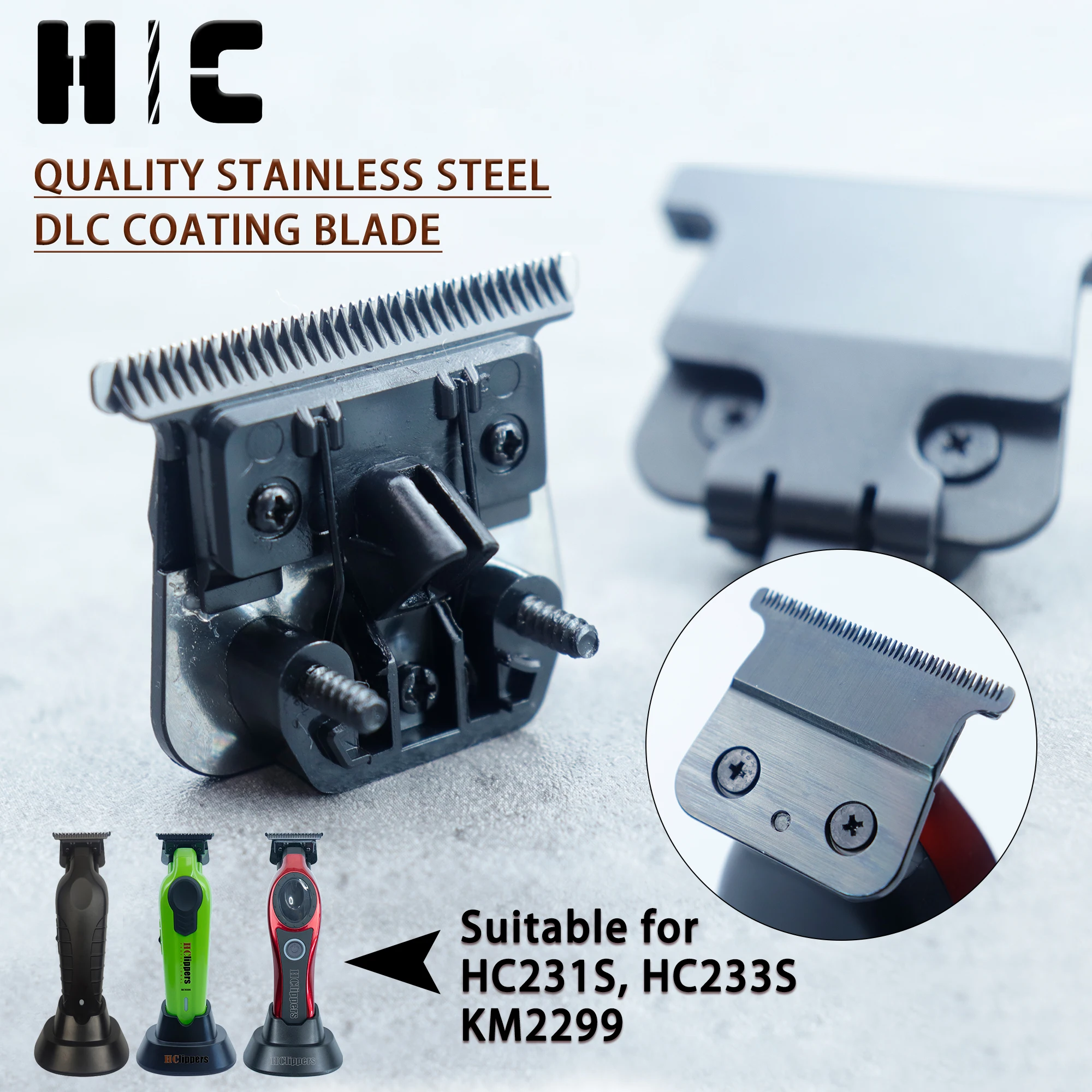 Kemei KM-2299の交換用ブレード サロンバリカン ヘアトリートメント カミソリ製品アクセサリー Kemei KM-2299-プロの理髪店,美容師,理髪店,アクセサリー用の交換用