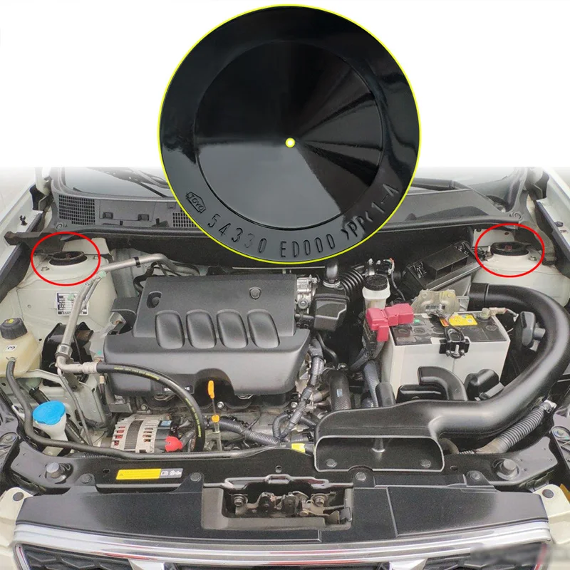 1pcs Shock Absorber Top Rubber Trim Cap Decompression and Dust Cap ...