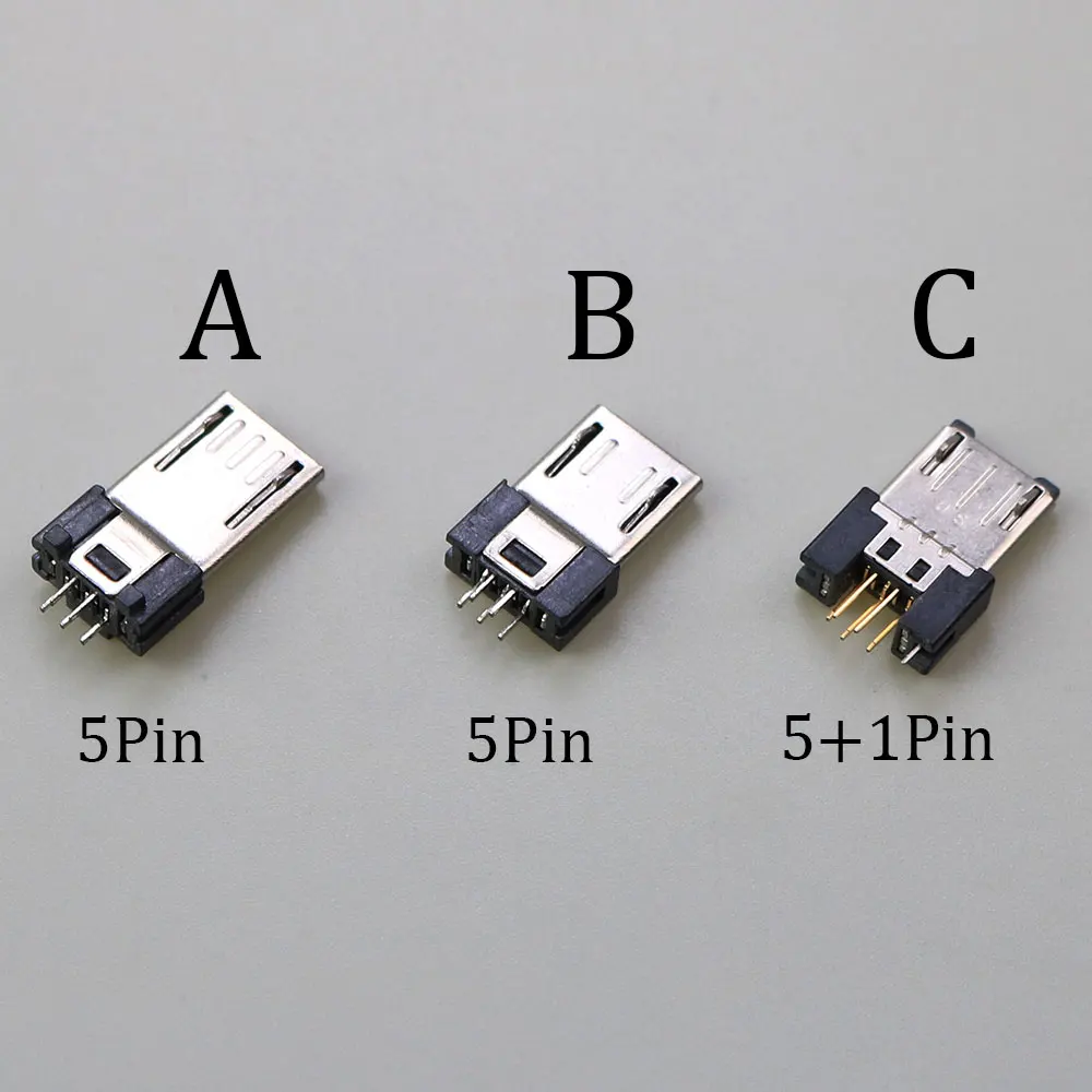 10Pcs-For-DIY-Welding-Type-Tail-Charging-port-Mobile-Phone-Micro-USB ...