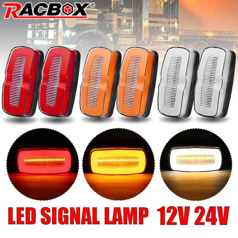 Trucks-LED-Turn-Signals-Flowing-Yellow-light-led-side-marker-lights ...