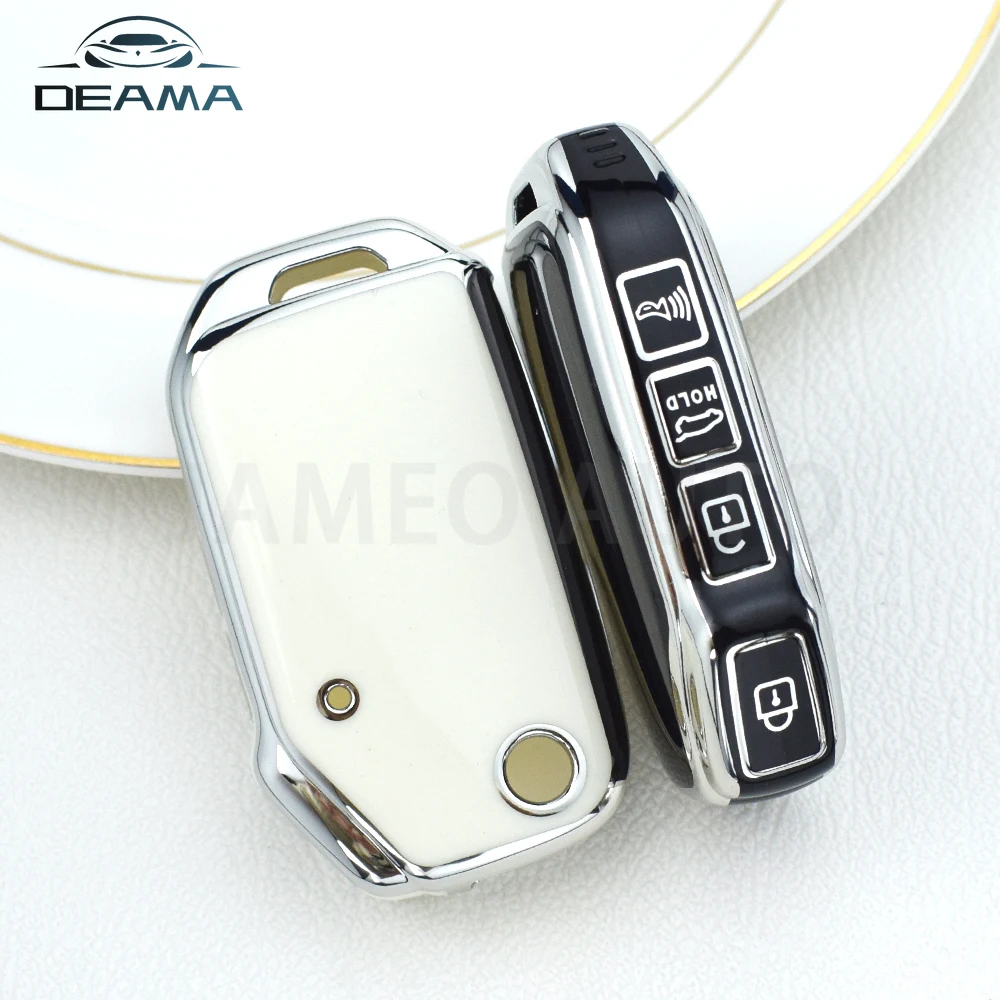 4-tasten-TPU-Auto-Schl-ssel-Fall-Abdeckung-F-r-KIA-Sportage-R-GT ...