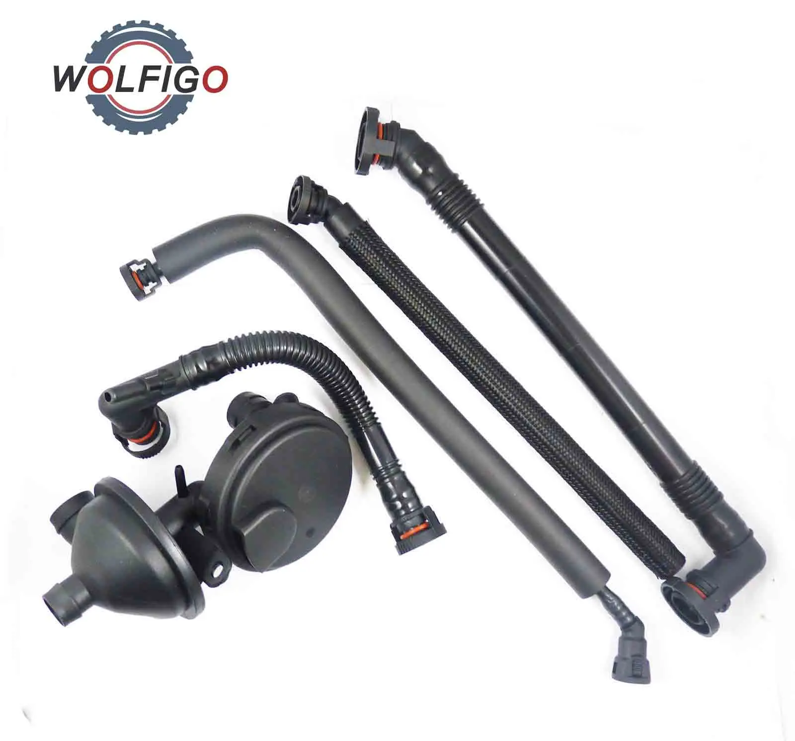 WOLFIGO New Set 5 PVC Crankcase Vent Valve & Oil Separator Hoses for X3 ...