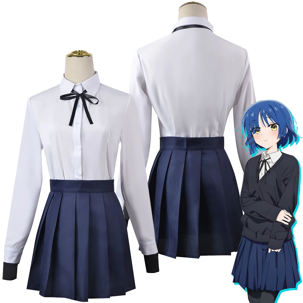 Anime Bocchi The Rock Ryo Yamada Cosplay Costume Women Roleplay ...
