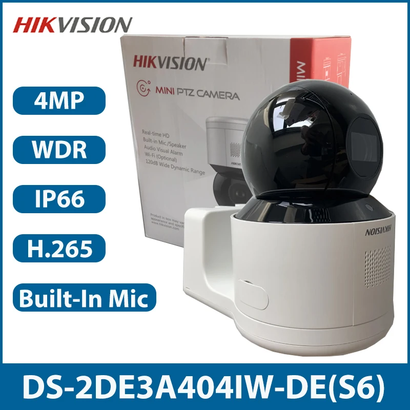 Hikvision-IP-Camera-3-Inch-4MP-4x-Zoom-IR-Built-In-Mic-Security ...