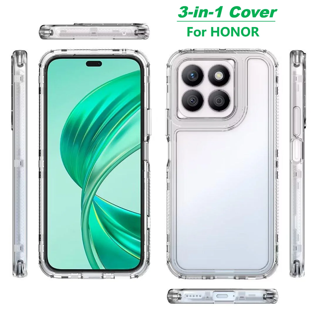 360° Full Body Shockproof Phone Case For Honor X8B X8A X8 X9B X9A X7B ...