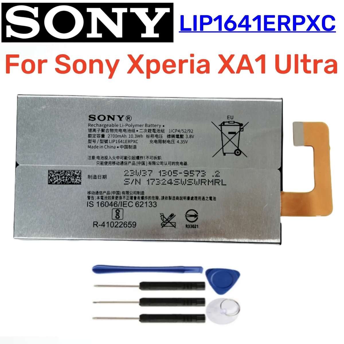 Original-Battery-LIP1641ERPXC-for-Sony-Xperia-XA1-Ultra-XA1U-C7-G3226 ...