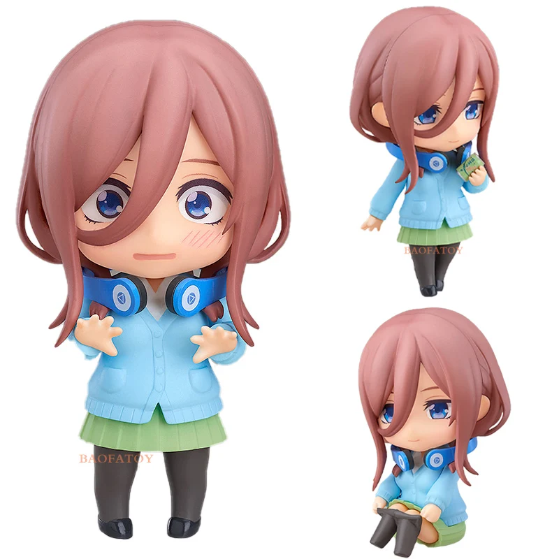 10cm #1306 Miku Nakano Anime Figure The Quintessential Quintuplets ...