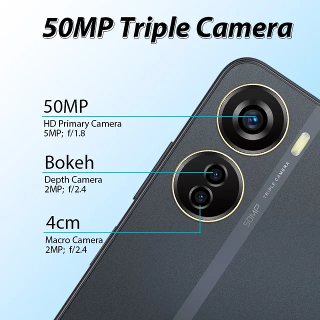 ZTE Blade V41 Vita 5G Smartphone Global Version Dimensity 810 50MP ...