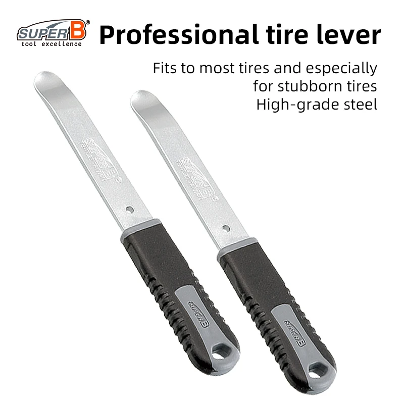 SUPER-B-TB-TL20-Professional-Tire-Lever-MTB-Road-Bike-High-Grade-Steel ...