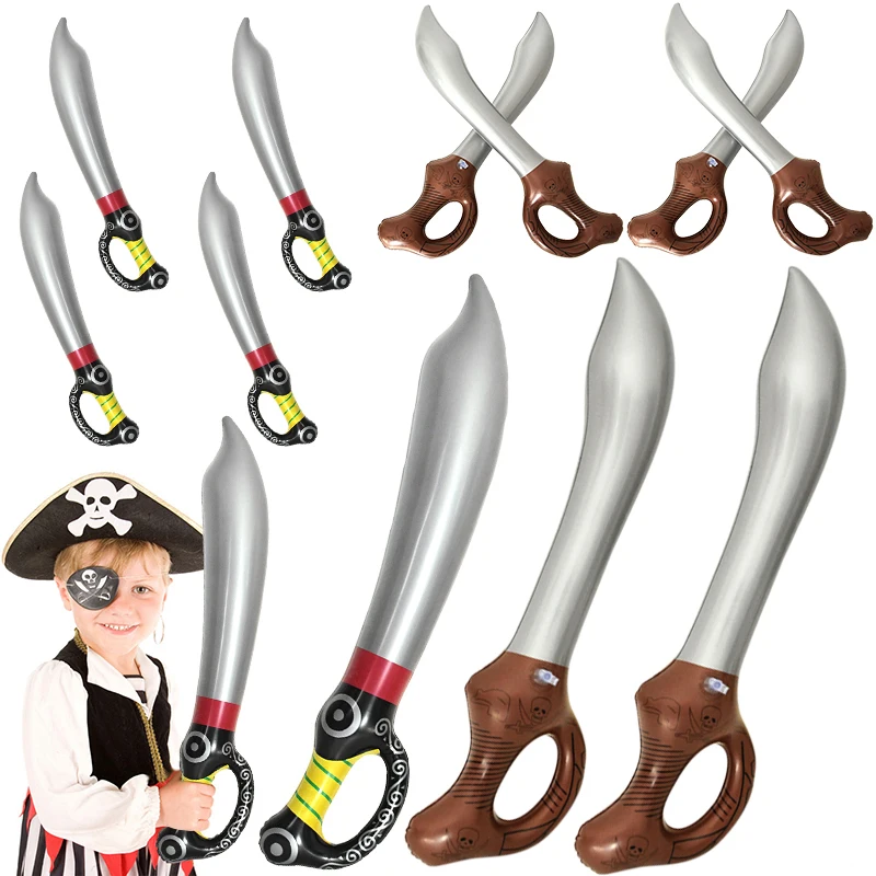 PVC-Pirate-Knife-Sword-Balloon-Inflatable-Toys-Air-Balloon-Kids ...