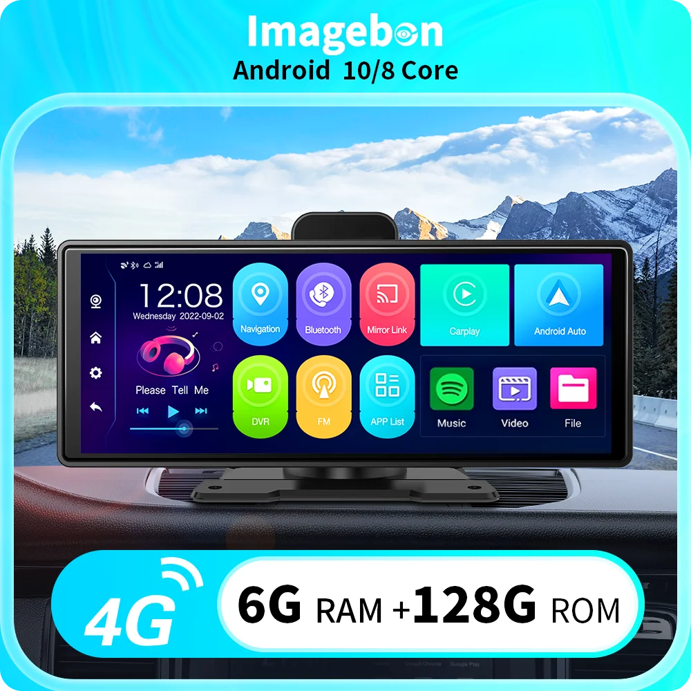 Imagebon-8-Core-4G-Android-Dash-Cam-ADAS-Wireless-Carplay-Android-Auto ...