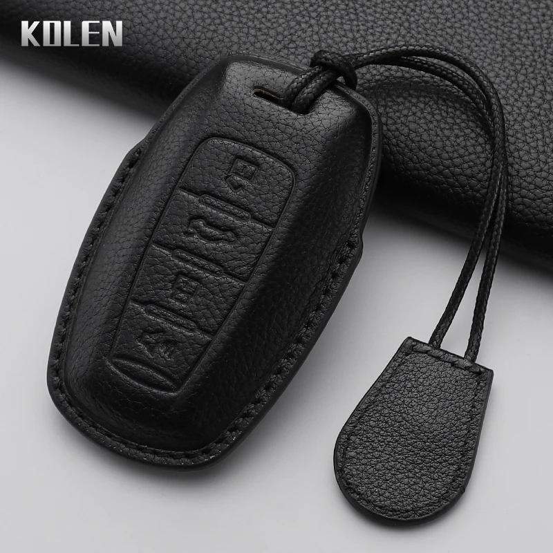 Leather Car Key Case Cover Shell For Great Wall Haval Jolion 2022 H6 H7 ...