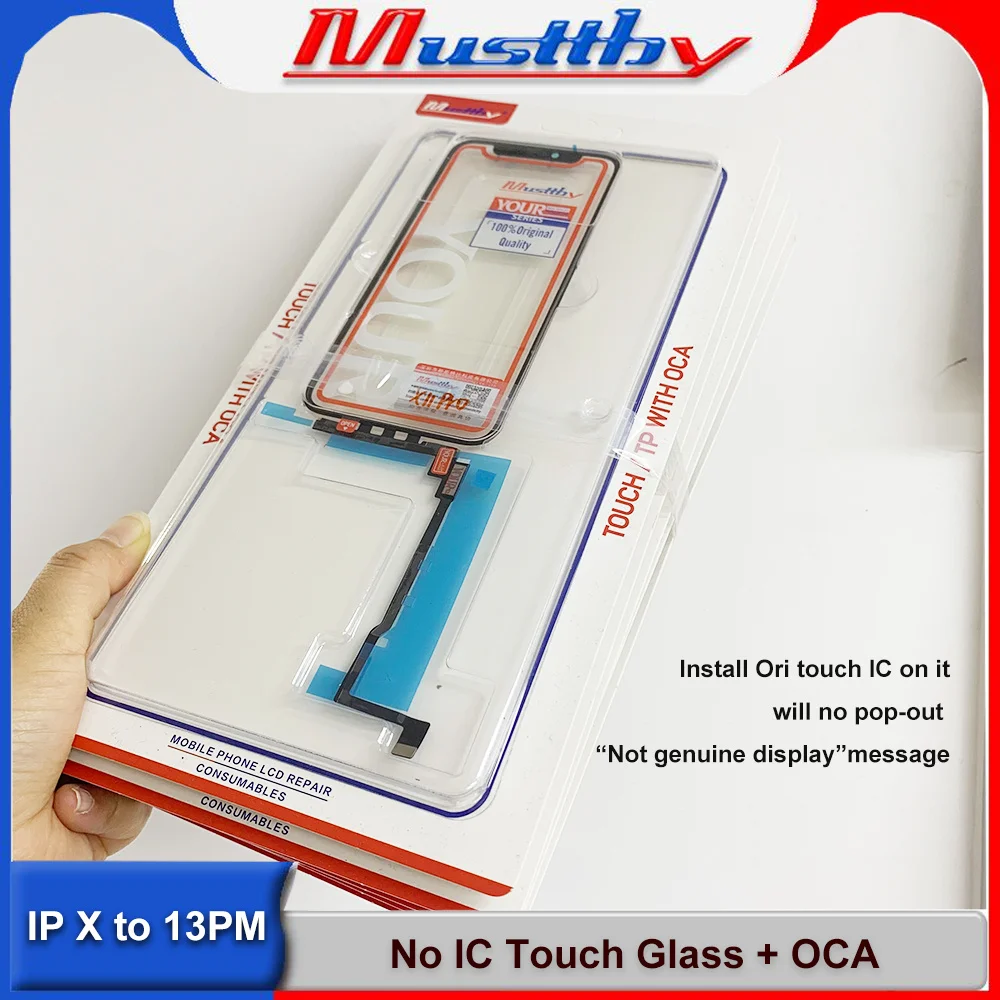 Musttby-5pcs-100-OEM-Quality-No-IC-12-promax-Touch-Digitizer-Glass-With ...