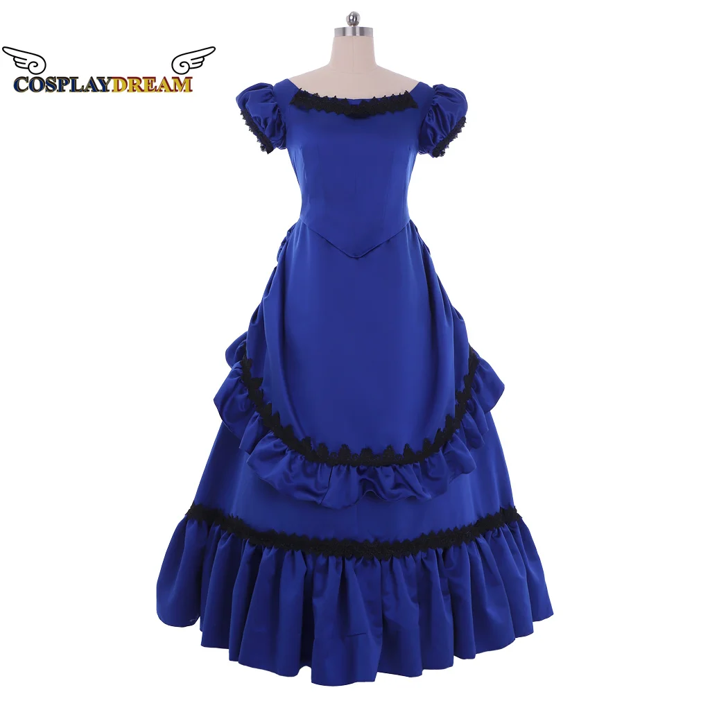 Vampire-Claudia-Cosplay-Costume-The-Vampire-Chronicles-Blue-Gothic ...
