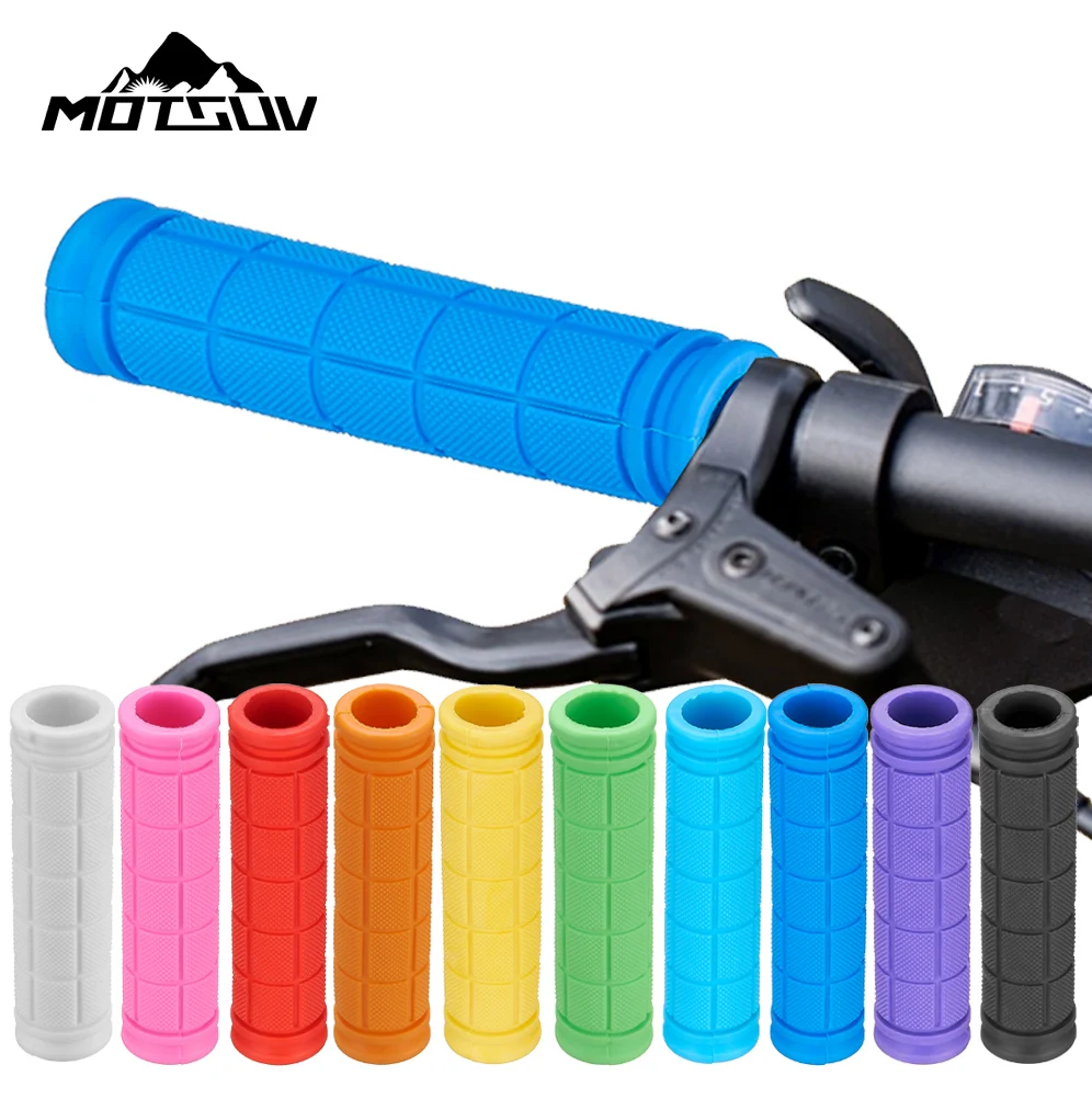 1Piar Bike Handlebar Grip Scooter Handle Bar Rubber Cover Cycling ...