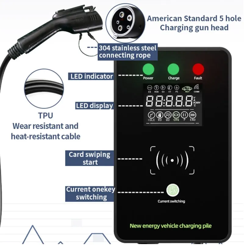 UE-Five-Speed-Adjustable-Type-1-Type-2-GBT-CCS1-CCS2-7KW-Wall-Mounted ...