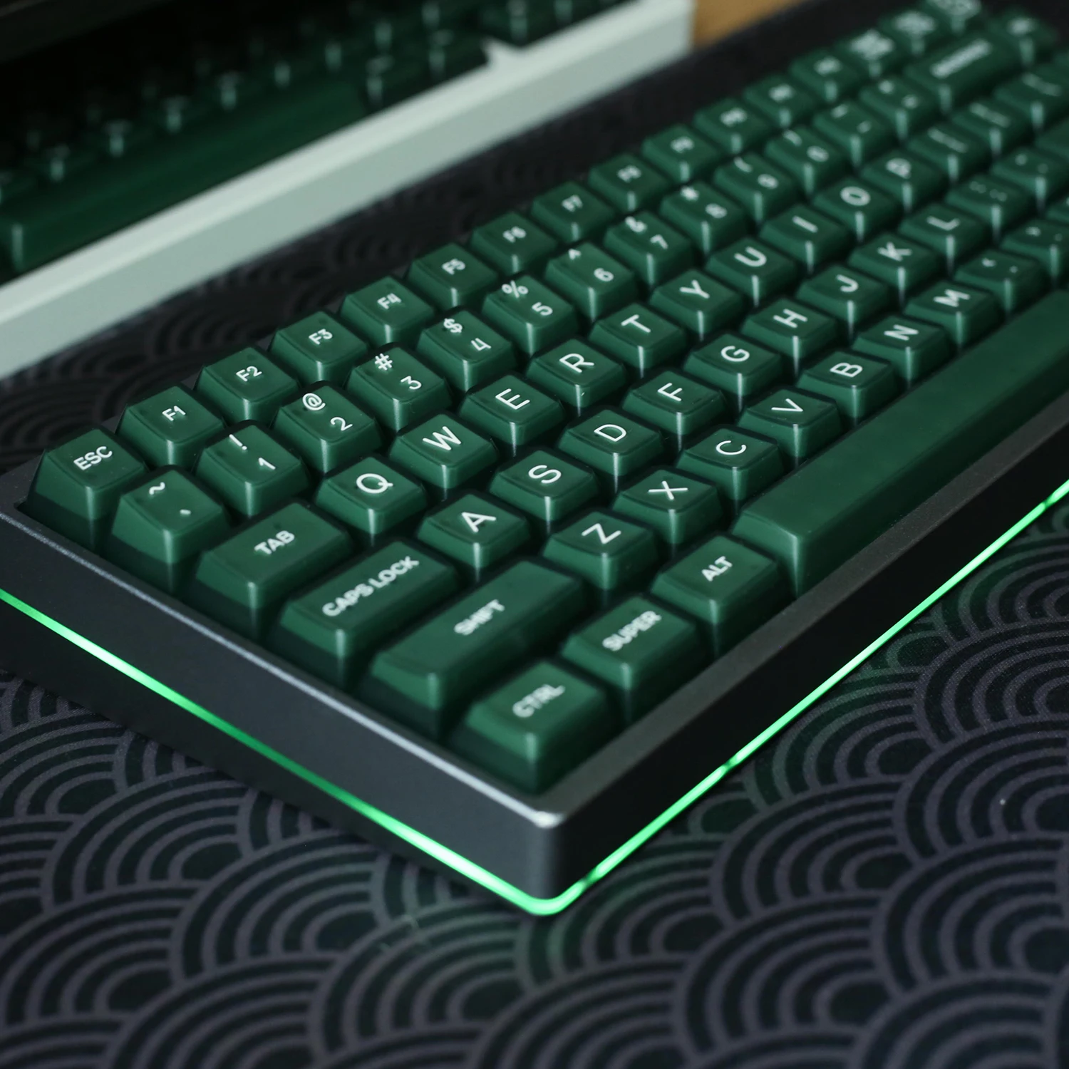KBDiy-135-Keys-SA-Profile-Keyboard-Keycaps-PBT-Green-Translucent-Keycap ...
