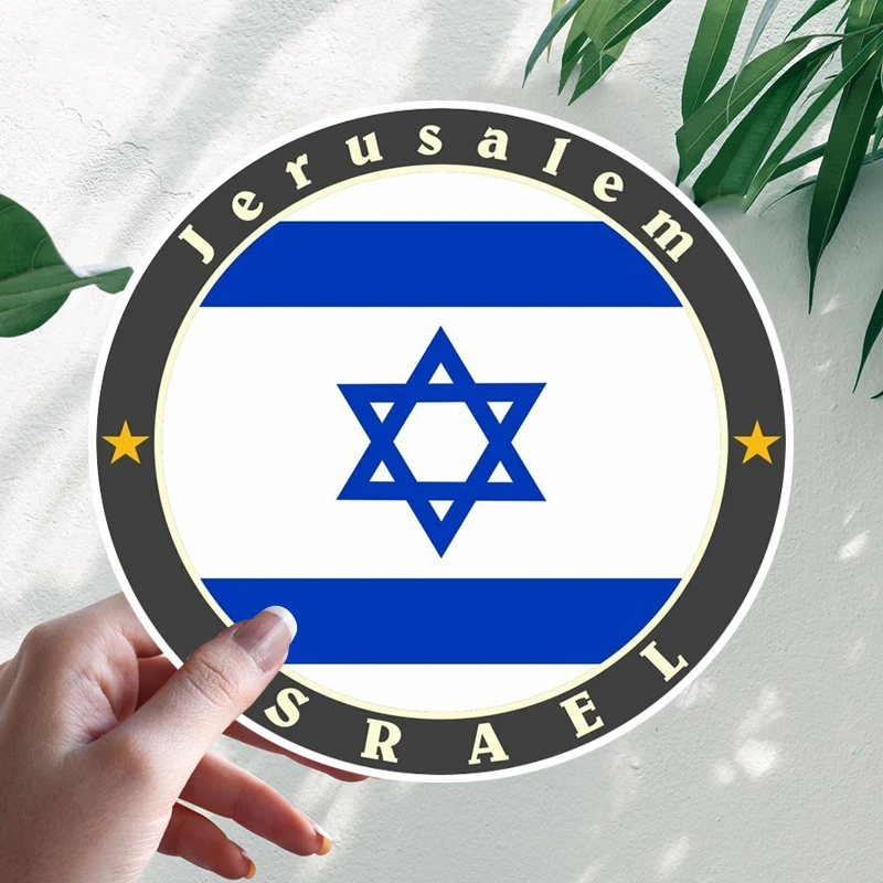 Jerusalem-Israel-Car-Stickers-Motorcycle-Vinyl-Decal-Waterproof ...