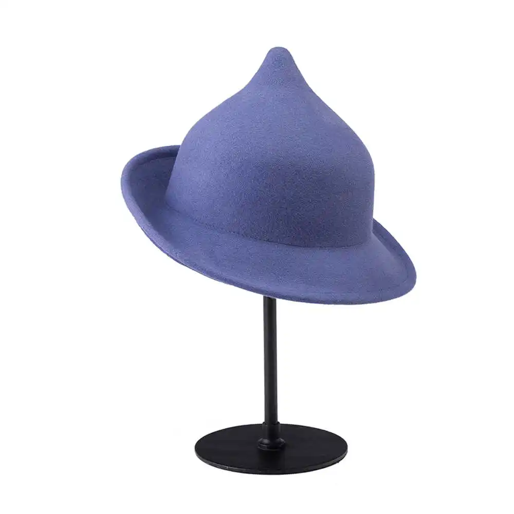 Felt Magician Hat Cone Top Wide Brim Magic Trick Prop for Stage Show ...